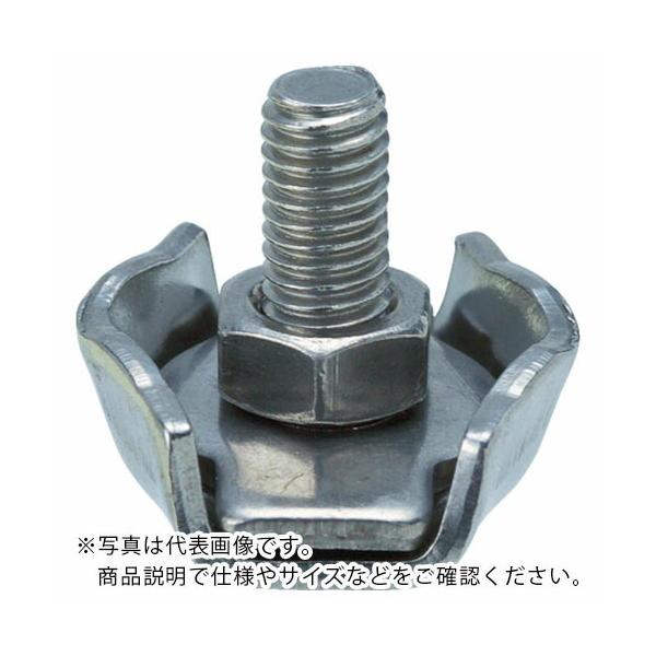 [特長]●ワイヤを現場加工できます。[仕様]●適合ロープ径(mm)：3●ねじ径：M5●L(mm)：20●W(mm)：17.5[材質／仕上]●ステンレス（SUS304）