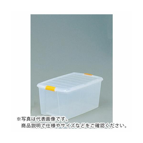 [特長]●高い所に収納しても取り出しやすいよう、ボックスの下の部分に手を引っ掛けられる取手付の収納ケースです。[仕様]●容量(L)：38.4●色：クリア●外形寸法(mm)間口：400●外形寸法(mm)奥行：550●外形寸法(mm)高さ：32...
