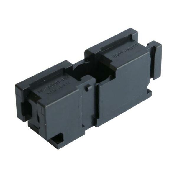 [特長]●ML-7000シリーズをねじや結束バンド(幅4.3mm未満)で固定する時に使います。[仕様]●色：ブラック●長さ(mm)：30●幅(mm)：10●高さ(mm)：11.5●タイプ：スプリング式中継用[材質／仕上]●ポリブチレンテレフ...