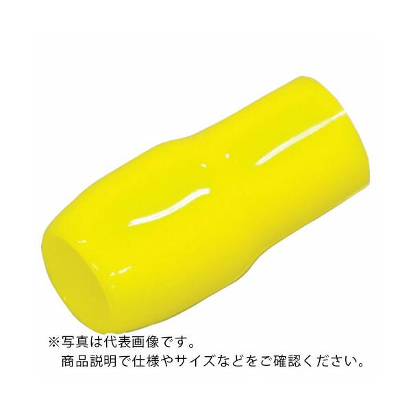 [特長]●ビニール電線に圧着した端子の絶縁、色別表示に最適です。●カラーバリエーション６色です。●RoHS指令対応品です。[仕様]●色：黄●全長(mm)：14●内寸(mm)：3.7●適合端子：2.0mm［［の２乗］］用●最高使用温度(℃)：...