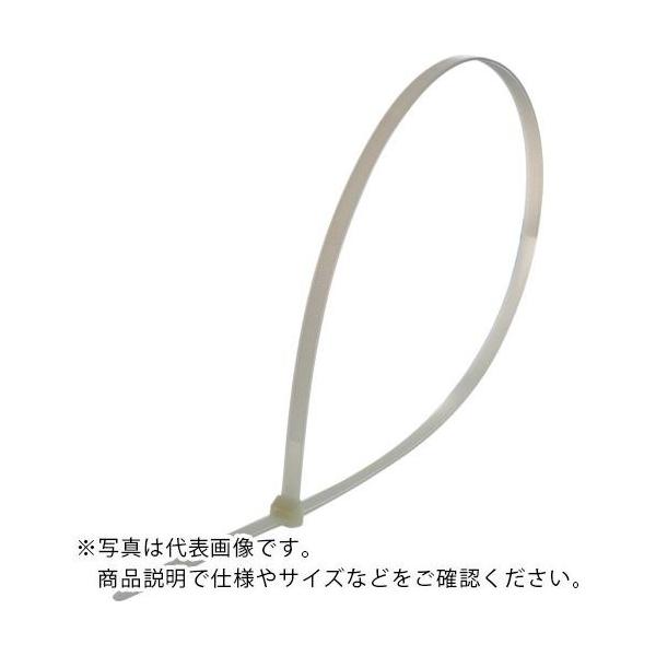 [特長]●主に屋外での結束に適した汎用性の高いタイプです。[仕様]●色：黒●幅(mm)：12.7●長さ(mm)：580●厚さ(mm)：2.2●最大結束径(mm)：169●引張強度(N)：1117.2●一度締めると、切断しない限り外すことはで...