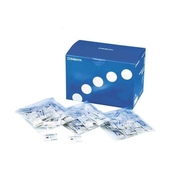 [特長]●遊離残留塩素を含む検水に本試薬を加えると淡赤紫〜赤紫色に呈色します。●総残留塩素や結合残留塩素を測定する場合、DPD法粉体試薬と共によう化カリウム粉体試薬（080540-511）も必要です。●※錠剤タイプのDPD試薬（100入：0...