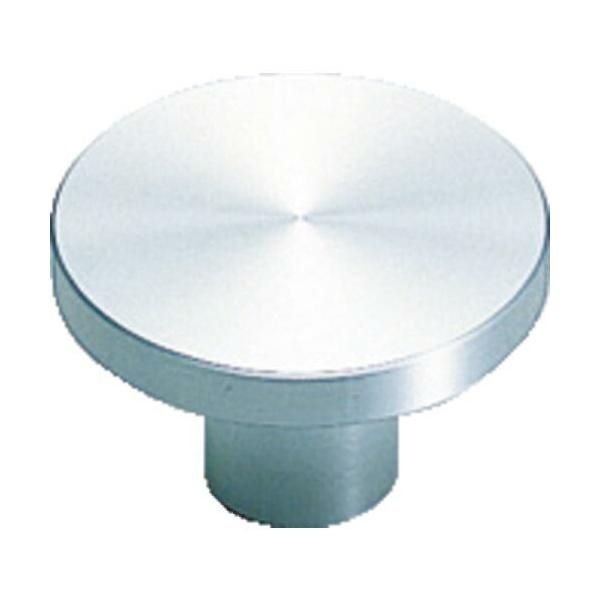 [特長]●キャビネットなどに使用するつまみです。[仕様]●外径(mm)：20●ノブ高さ(mm)：18●ねじ寸法：M4●ねじ深さ(mm)：12●ねじ長さ(mm)：12●色：シルバー●幅(mm)：20●穴径(mm)：M4●引き出し、キャビネット...