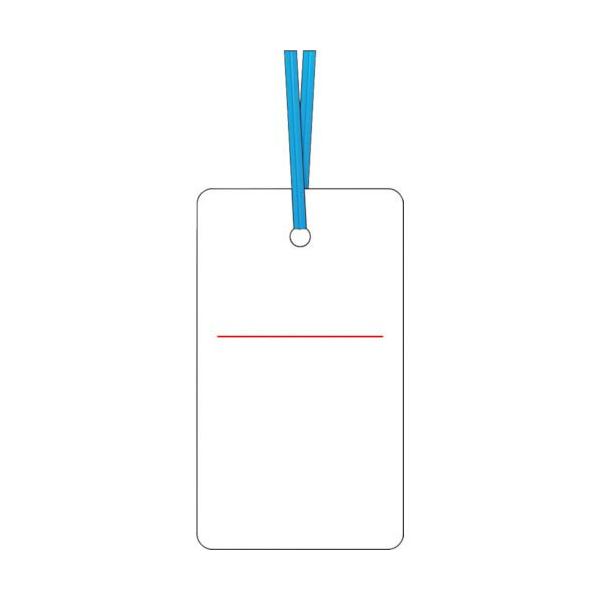 [特長]●ビニタイ付きで取付が簡単です。●ケーブルに取り付けるタグです。[仕様]●表示内容：白無地●取付仕様：ビニタイ巻き付け●縦(mm)：70●横(mm)：40●厚さ(mm)：1●両面印刷●取付方法：荷札(ビニタイ)●ビニタイ巻き付けタイ...