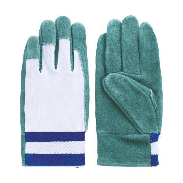[特長]●オイル加工で柔らかく、洗っても硬くなりません。[仕様]●色：グリーン/ホワイト●サイズ：M●全長(cm)：22.5●手のひら周り(cm)：22.0●中指長さ(cm)：8.0●厚さ(mm)：1.2●袖口タイプ：ゴムタック●洗濯可能[...