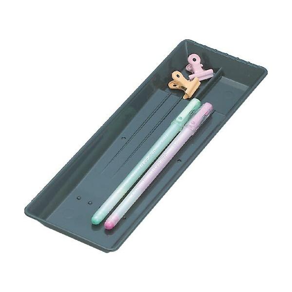 [特長]●筆記具の整理整頓に便利です。[仕様]●幅(mm)：80●奥行(mm)：240●高さ(mm)：15●サイズ：W80×D240×H15mm●GPNエコ商品ねっと掲載品[材質／仕上]●本体:再生ABS樹脂[注意]●文房具は別売です。