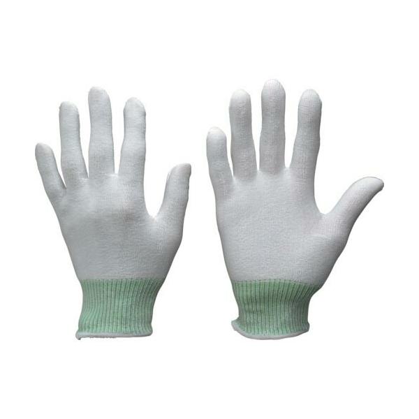 [特長]●超高強力ポリエチレン繊維を主とした編み手袋で、耐切創性に優れた手袋です。●次亜塩素滅菌処理をしても劣化の少ない手袋です。●長繊維を使用していますので、手袋からのほこりの発生が少なくクリーンな作業に適しています。[仕様]●色：ホワイ...