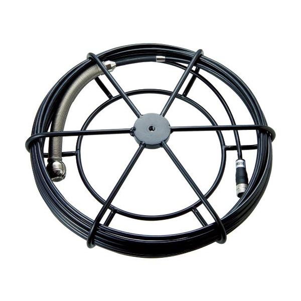 [特長]●スネークスコープ(SS-05)用カメラ付ケーブルです。●ケーブルやカメラ部は防水構造(IP57)です。●弾力タイプかつフレキシブルで曲がった所でも楽々入っていきます。●ケーブルを巻き取るためのリール付です。[仕様]●ケーブル長(m...