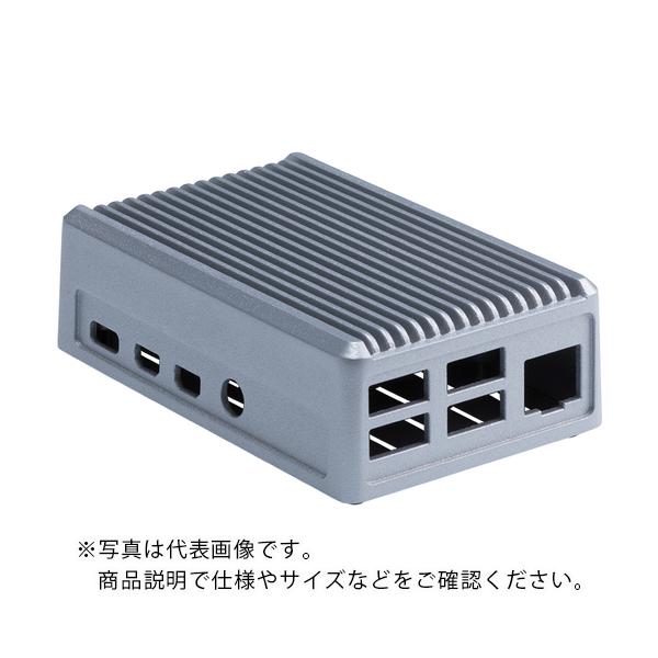 [特長]●Raspberry Pi 4B用の放熱型ヒートシンクケースです。●上面カバーはヒートシンク形状で効率良く熱を外に逃がす形状で、アルミダイキャスト製で強度にも優れています。●カバー内部は、熱伝導突起有り(Hタイプ)、無し(Nタイプ)...