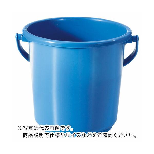 [特長]●肉厚で強度あるスタンダードのバケツです。●食品衛生法適合品です。[仕様]●容量(L)：13●間口(mm)：300●奥行(mm)：300●高さ(mm)：283●色：ブルー●適合フタ：TPPB-13F●容量(ml)：13●フタ別売●食...