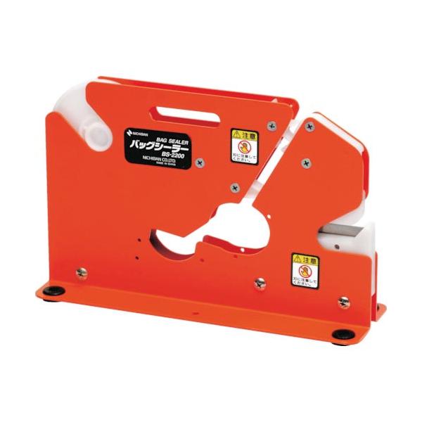 [特長]●袋のネック部分を溝に通すだけで簡単にシールできます。●溝が斜めなので軽く力を加えるだけでシールできます。●連続してシールできる回転型システムで作業能率がよく、テープは100m巻きまで使えます。[仕様]●最大テープ幅(mm)：9●幅...