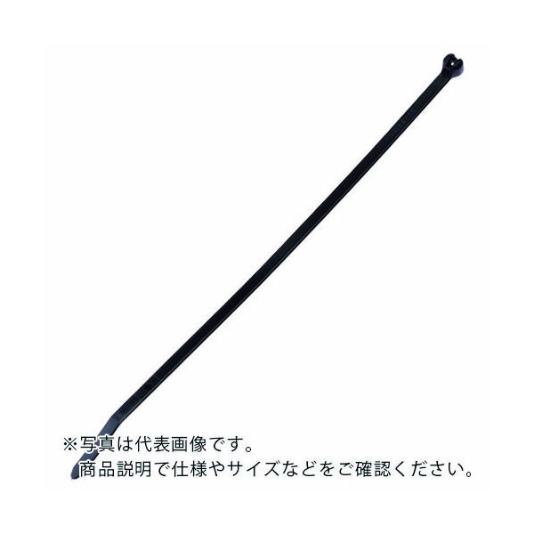 [特長]●ロック部の爪に経年変化の少ない316ステンレスを使用しています。●ステンレスのロック爪は長時間の使用や環境の変化にも強い特性があります。[仕様]●色：黒●幅(mm)：4.7●長さ(mm)：384●厚さ(mm)：1.3●最大結束径(...