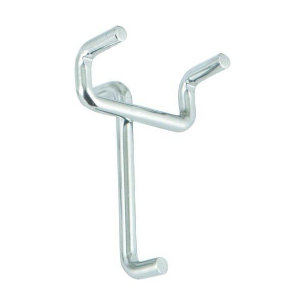 [特長]●シャッター付きサービスボード専用フックです。●工具の位置を自由にレイアウトでき、工具の収納・作業性に優れています。[仕様]●品名：L形フックセット(3個組)●適合機種：C50B[材質／仕上]●スチール