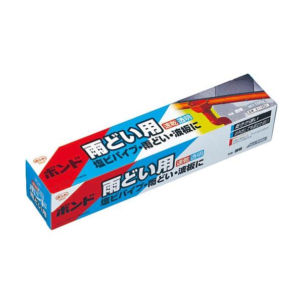 [特長]●中粘度の速乾タイプです。●塗布性に優れています。[仕様]●色：透明●容量(g)：100●チューブタイプ[材質／仕上]●主成分：塩化ビニル樹脂系