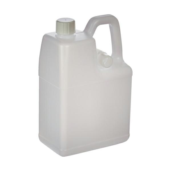 [特長]●ノズル付のポリ容器です。●ノズル収納が出来ます。[仕様]●容量(L)：2●色：白（半透明）●幅(mm)：148●奥行(mm)：90●高さ(mm)：235●ノズル長(mm)：85●TP-2N:口径：25.7mm(外径)22.1mm(...