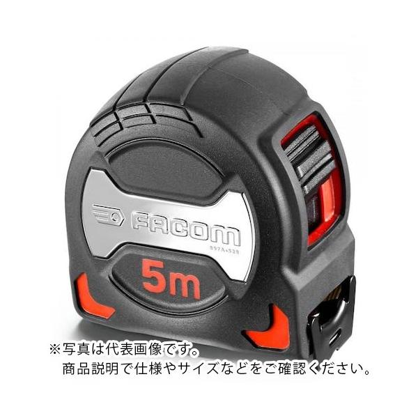 [特長]●衝撃や過酷な使用条件に耐えるソフトなコーティングです。●ステンレス鋼補強プレートでカバーする3リベット ブレードです。[仕様]●テープ長さ(m)：5●テープ幅(mm)：28●ステンレス ベルト クリップ。