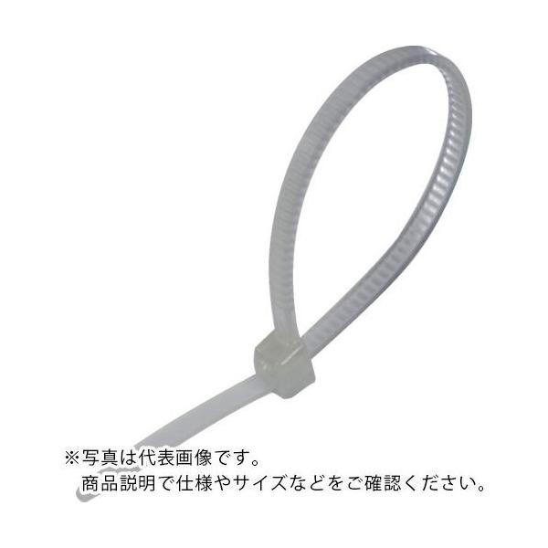 [特長]●主に屋内での結束に適した汎用性の高いタイプです。[仕様]●色：白●幅(mm)：7.6●長さ(mm)：120●厚さ(mm)：1.5●最大結束径(mm)：22●引張強度(N)：539●一度締めると、切断しない限り外すことはできません。...