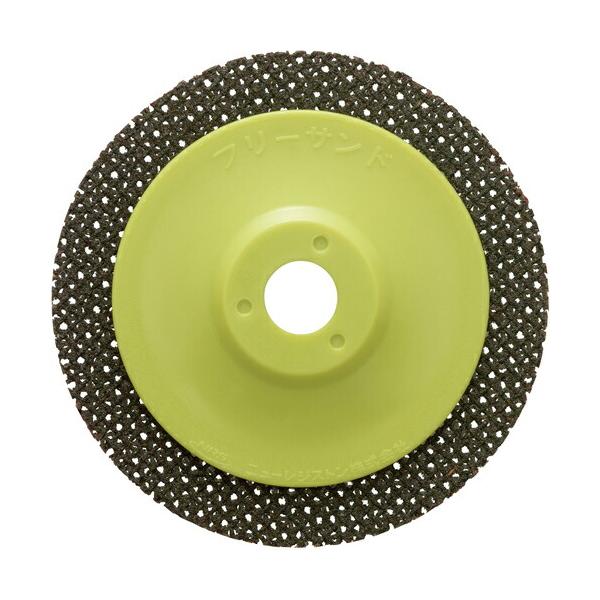 [特長]●仕上げ研磨用です。●ディスクを2~5枚まで重ね、枚数を変えることで、柔軟性と研磨力を目的に合わせて調節することができます。●網目状のクロスを基材に使用しており、目づまり・溶着がないので、焼け・ゆがみが生じません。●柔軟性に優れてい...