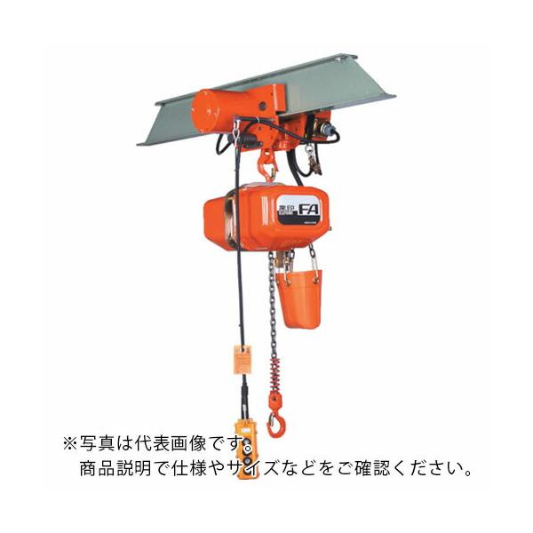 [特長]●巻き上げ速度が速いタイプです。●電動式天井走行クレーン併用になると6点（上下、東西南北へ）になり、手元で自由に操作できます。[仕様]●定格荷重(t)：1.0●標準揚程(m)：6●巻上速度(m/min)50Hz：6.3●巻上速度(m...