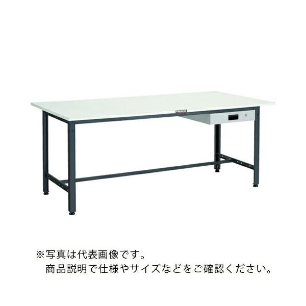 [特長]●棚板金具を付けると中棚の取り付けも可能です。●引出しは使い勝手に応じて任意の場所に取り付け可能です。[仕様]●天板材質：ポリ化粧●間口(mm)：1500●奥行(mm)：750●高さ(mm)：740●脚部カラー：ダークグレー(DG)...