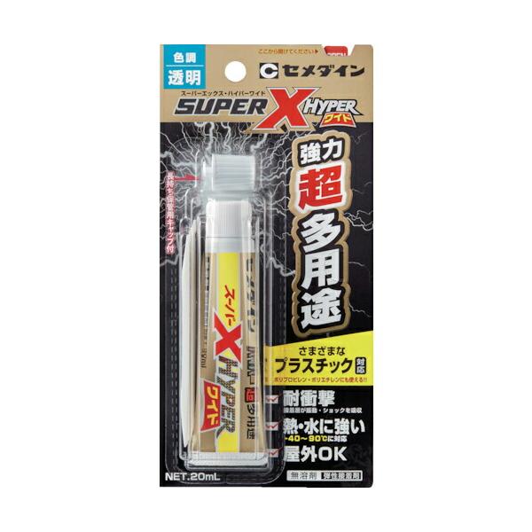 [特長]●超多用途でつきにくいプラスチックにも使用できます。●超多用途・速硬化・ショックに強いくハガレにくい接着剤です。●硬化後透明タイプです。●熱・水に強く(-40〜90℃)屋外にも使用できます。●タレにくく、垂直面にも使用しやすいです。...