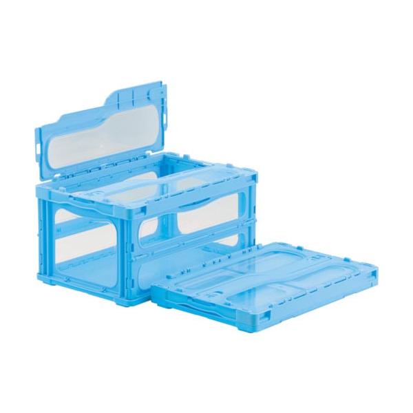 [特長]●スライドロック付で、安心して輸送できます。●マドコンよりも最大20％軽く、折りたたんだ際に30％薄くなっています。●明るいカラーと透明度の高い窓部で、底面以外のどこからでも中身を確認できます。●各辺は透明窓とその周りのフレームの二...