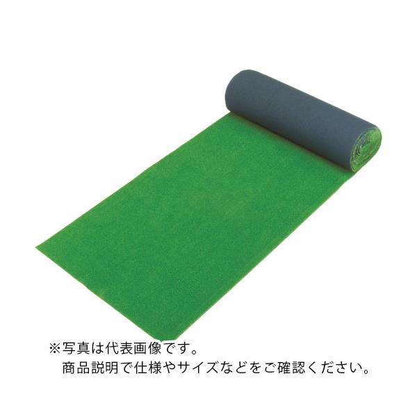 [特長]●人工芝面を内巻きにした簡単に施工できる汎用タイプの人工芝です。●透水機能を持ち、水が下に抜けるように直径約３mmの穴が幅方向40mm、長さ方向30mmの間隔で空いています。[仕様]●色：グリーン●サイズ長辺(m)：3●サイズ短辺(...