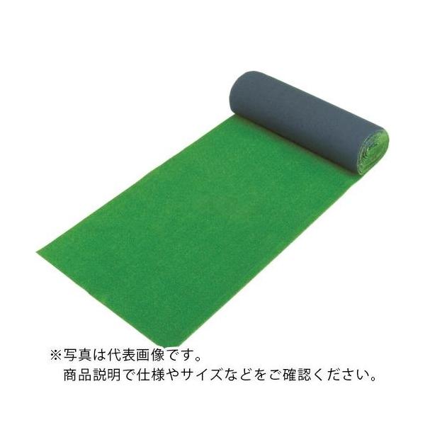 [特長]●人工芝面を内巻きにした簡単に施工できる汎用タイプの人工芝です。●透水機能を持ち、水が下に抜けるように直径約３mmの穴が幅方向40mm、長さ方向30mmの間隔で空いています。[仕様]●色：グリーン●サイズ長辺(m)：5●サイズ短辺(...