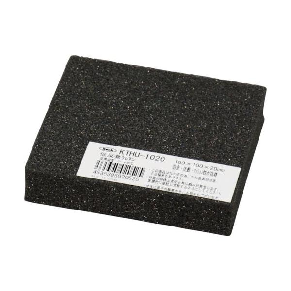 [特長]●防音・防振・クッション性が良く、包み込むように衝撃を吸収します。[仕様]●色：黒●厚さ(mm)：20●幅(mm)：100●長さ(mm)：100●タイプ：非粘着●使用温度範囲(℃)：0〜60●使用温度範囲：0〜60℃[材質／仕上]●...