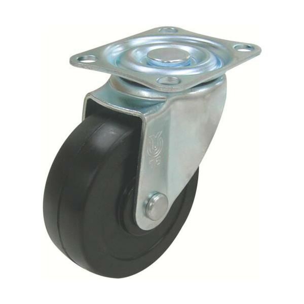 [特長]●走行性、耐荷重性を備えた標準的な軽・中量荷重用キャスターです。運搬台車やロールボックスパレット、その他一般作業用に数多く使用されている標準寸法のキャスターです。(キャスター径50〜75mm交換車輪無し)●自在旋回部はダブルベアリン...