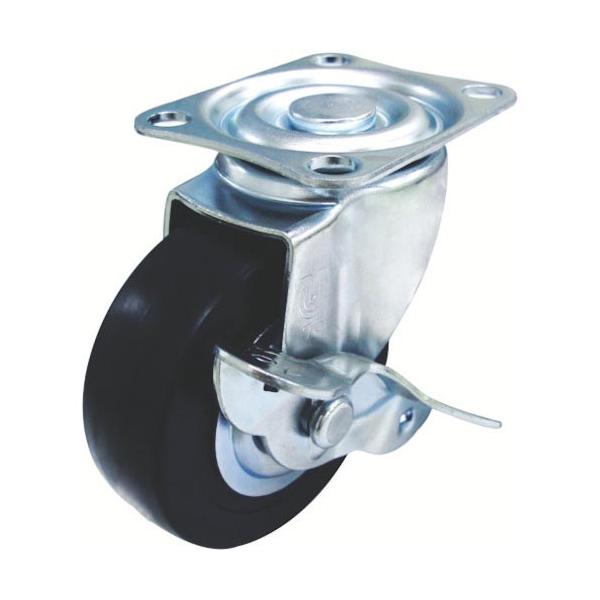 [特長]●走行性、耐荷重性を備えた標準的な軽・中量荷重用キャスターです。運搬台車やロールボックスパレット、その他一般作業用に数多く使用されている標準寸法のキャスターです。(キャスター径50〜75mm交換車輪無し)●自在旋回部はダブルベアリン...