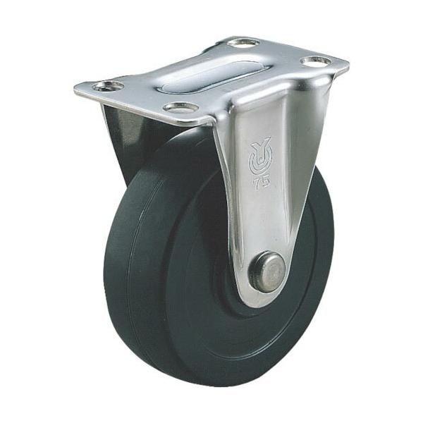 [特長]●走行性、耐荷重性を備えた標準的な軽・中量荷重用キャスターです。運搬台車やロールボックスパレット、その他一般作業用に数多く使用されている標準寸法のキャスターです。(キャスター径50〜75mm交換車輪無し)●自在旋回部はダブルベアリン...