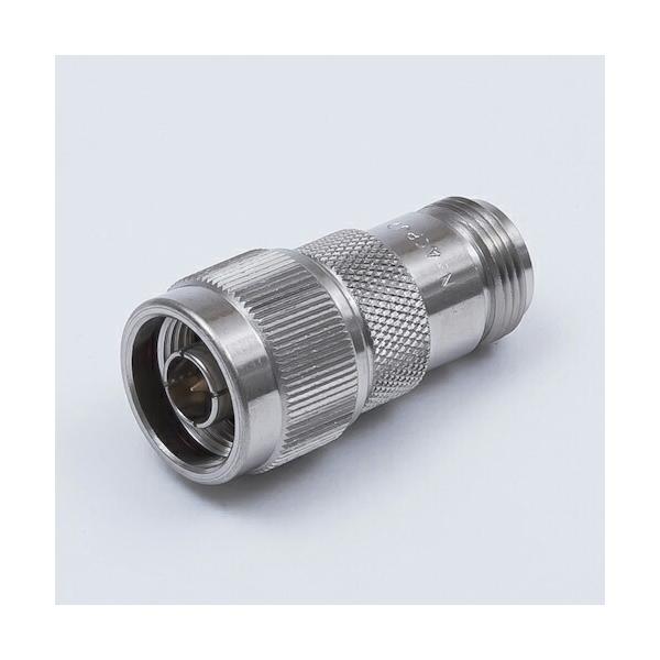 [特長]●Nコネクタのアダプターです。[仕様]●コネクタ形状：Nコネクタ●特性インピーダンス：50Ω　定格電圧AC：AC 500V　使用周波数範囲：　絶縁抵抗：DC 500Vにて1000MΩ以上　耐電圧：AC 1000V　1分間　接触抵抗：...