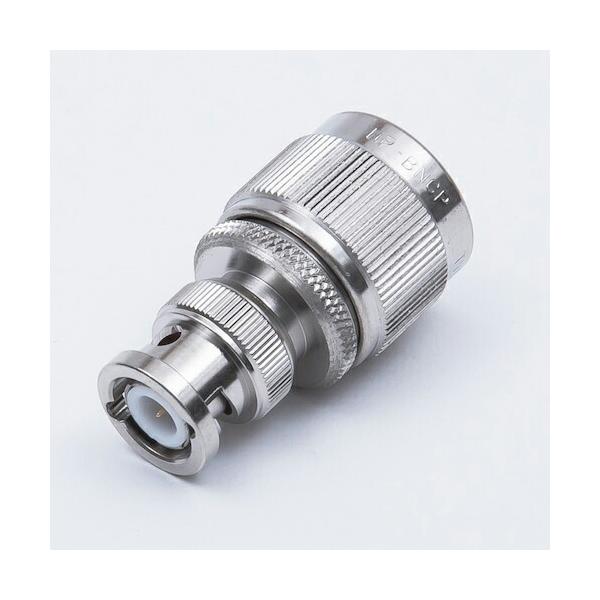 [特長]●変換コネクタです。●BNC−N。[仕様]●コネクタ形状：変換コネクタ●特性インピーダンス：50Ω　定格電圧AC：AC 500V　使用周波数範囲：4GHz　絶縁抵抗：DC 500Vにて1000MΩ以上　耐電圧：AC 1500V　1分...