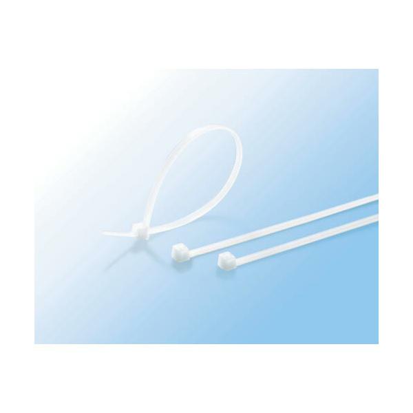 [特長]●ヘッドは軽い挿入抵抗で確実に固定できる機構です。●バンド部は作業しやすい適度な柔軟性があり、作業者や被結束物に負担がかからないようエッジに丸みを持たせています。[仕様]●色：乳白●幅(mm)：3.5●長さ(mm)：153●厚さ(m...