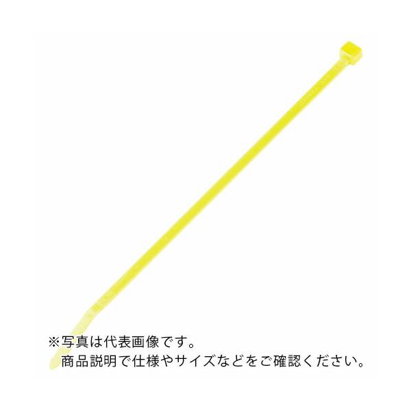 [特長]●幅広く使用できる汎用性の高い標準タイプのナイロン結束バンドです。●色分け、識別に最適です。[仕様]●色：黄●幅(mm)：3.6●長さ(mm)：142●厚さ(mm)：1.1●最大結束径(mm)：35●引張強度(N)：178●最小結束...