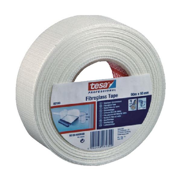 [特長]●非常に強度の強いグラスファイバー基材です。●粘着剤付きのため作業性が良好です。[仕様]●色：白●幅(mm)：50●長さ(m)：45●厚さ(mm)：0.26●テープカット条件：切断時カッター必要●粘着力(N/10mm)：0.7●引張...