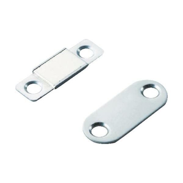 [特長]●厚さ2.2mmの極薄型サイズです。●ステンレス鋼製でさらに磁石にもエポキシ樹脂コーティングを施しているため防錆性に優れています。●リベット取り付けも可能です。[仕様]●全長(mm)：35●吸着力(N)：22.5●取付ピッチ(mm)...