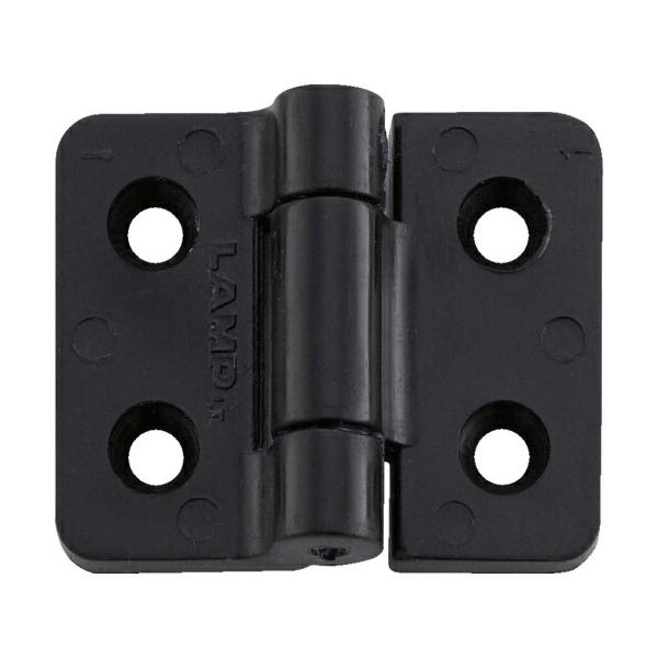 [特長]●樹脂製の小型トルクヒンジです。[仕様]●全長(mm):20●幅(mm):25●厚さ(mm):2.0●トルク(N・m):0.0784±25%●ねじ穴数:4●穴径(mm):φ2.4穴φ4.2皿●勝手タイプ:小型●色:ブラック●弊社2万...