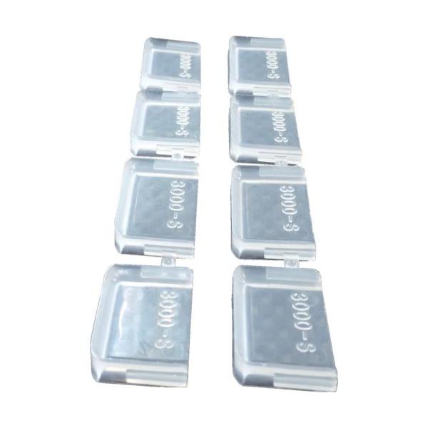 [仕様]●色：クリア●南京錠(別売)：取付不可●タイプ：可動仕切●適合本体：SP-3000S-C●別売の仕切板●仕切板8枚入り[材質／仕上]●ポリプロピレン(PP)