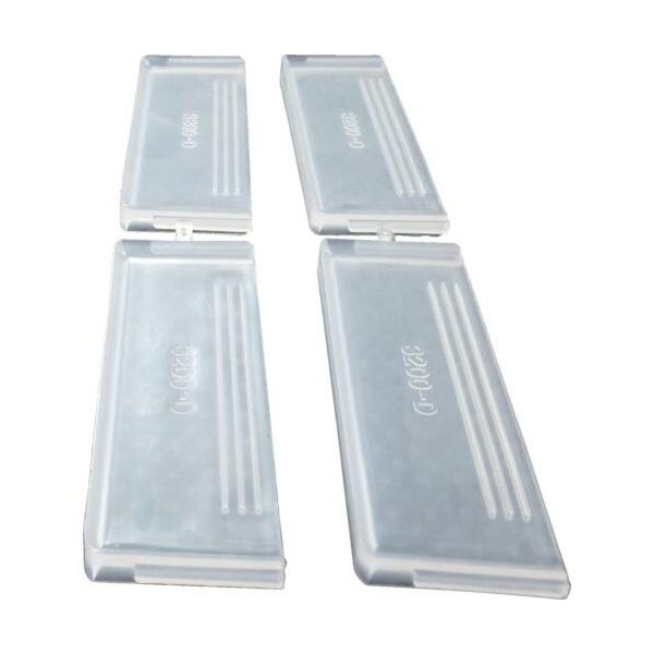 [仕様]●色：クリア●南京錠(別売)：取付不可●タイプ：可動仕切●適合本体：SP-3200D-C●別売の仕切板●仕切板4枚入り[材質／仕上]●ポリプロピレン(PP)