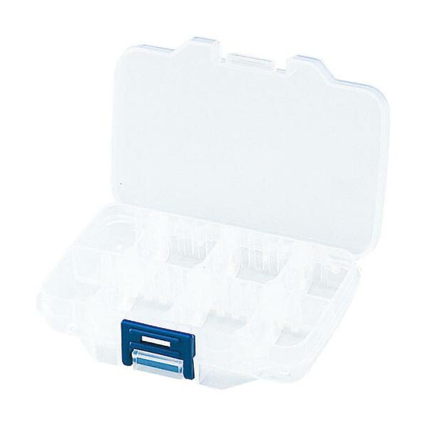 [特長]●アイテムに合わせて細かく収納できます。●人間工学に基づいた取り出しやすい4面アール付です。●ポケットなどにも収まるコンパクトタイプです。●5.5mmピッチで思い通りに仕切ることができます。[仕様]●色：クリア●外形寸法(mm)間口...