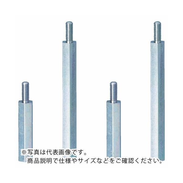 [特長]●プリント基板・アクリルカバーその他部品支持に便利な金属サポーターです。●RoHS対応品です。[仕様]●全長(mm)：15●対辺(mm)：6●ねじ径：M3●ねじ長さ(mm)：オス6、メス6●タイプ：オス-メス●オス-メスタイプ●六角...