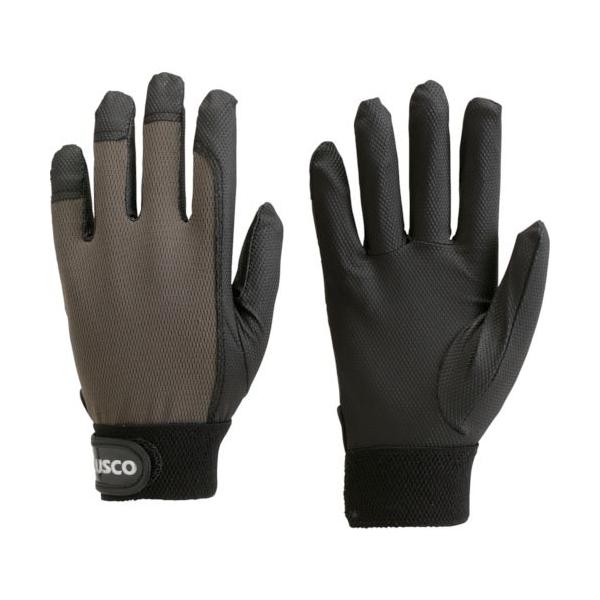 [特長]●革より柔らかい新素材を使用しています。●柔軟性・通気性・透湿性に優れ、快適に作業ができます。耐久性にも優れています。●エンボス加工を施し、グリップ性能に優れています。[仕様]●色：OD●サイズ：S●全長(cm)：21●手のひら周り...