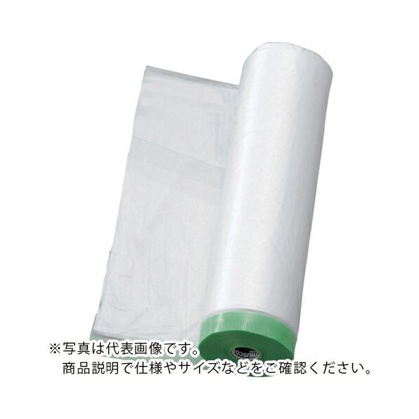 [特長]●のり残りが少なく、手切れ性の良いＰＥクロステープを使用したマスカーです。●高密度ポリエチレンフィルムにコロナ放電処理を施しているので液だれ、飛散を防ぎます。[仕様]●色：グリーン●幅(mm)：1800●長さ(m)：25●厚さ(mm...