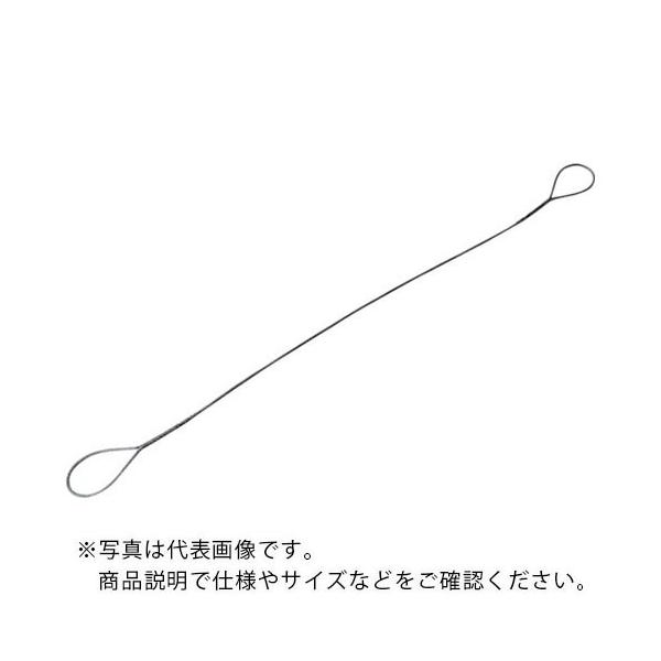 [特長]●通常の219条巻差し加工に加え、加工時にフレミッシュ加工（頭割り）を施しており、より安全に玉掛け作業が行えます。●JIS規格適合品ワイヤーロープ使用です。●「労働安全衛生規則第475条及びクレーン等安全規則第219条」に規定された...