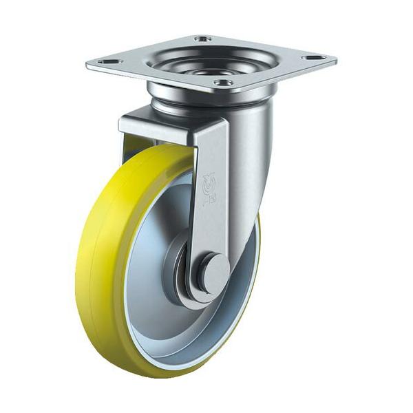 [特長]●自在車・固定車が同一の取付ピッチで、1種類の取付寸法で済みます。[仕様]●タイプ：自在●車輪幅(mm)：35●取付ピッチX×Y(mm)：100×56●取付穴径P(mm)：11●車輪径D(mm)：130●許容荷重(kgf)：163....