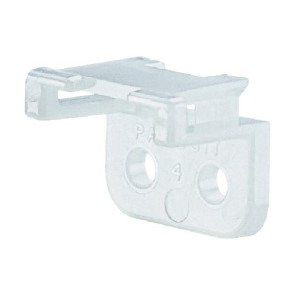 [特長]●隔壁の穴を通る束線を固定します。●束線が壁面より離れているので、電線保護材を使用しなくても束線が傷つきません。●壁面より束線を離して結束するときにも使用できます。[仕様]●色：ナチュラル●縦(mm)：9.9●横(mm)：14.3●...