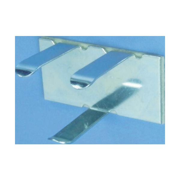 [特長]●あらゆる分野に活躍する接着式配線止め具です。●スチール、ガラス、アルミ、プラスチックなど幅広い素材にご使用いただけます。●RoHS対応品です。[仕様]●色：シルバー●縦(mm)：15●横(mm)：30●爪長さ(mm)：18×3本●...