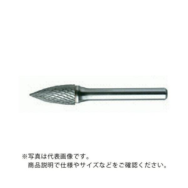 [特長]●ステンレス切削用に開発した、摩耗や欠けの発生しにくい超硬材料を使用しています。またこの超硬材はHIP処理を施し、重切削に耐えるように強度を高めています。[仕様]●形状：トンガリ型(マスターカット)●刃径(mm)：9.5●刃長(mm...